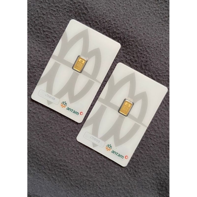 Jual Emas LM Logam Mulia ANTM 0,5gr Certieye Terbaru | Shopee Indonesia