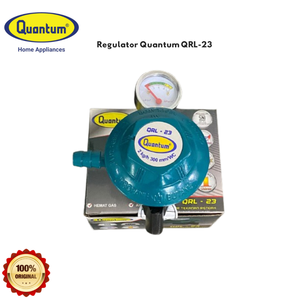 Jual Regulator Gas Quantum QRL - 23 | Shopee Indonesia