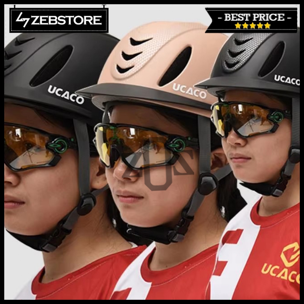 Jual Helm Helmet Pelindung Kepala Berkuda Horse Riding Equestrian Ucaco ...