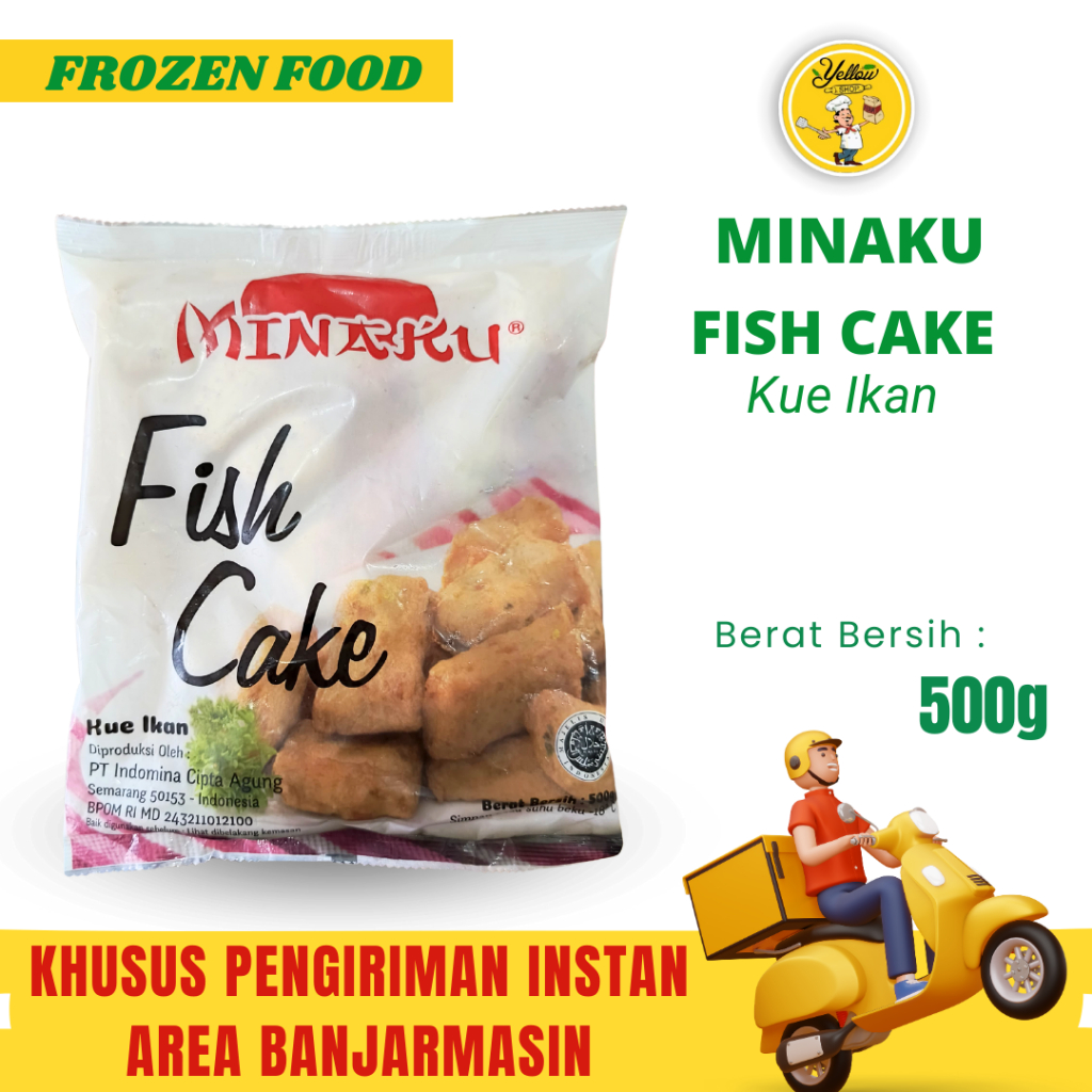 Jual MINAKU FISH CAKE 500GR / KUE IKAN FROZEN FOOD | Shopee Indonesia