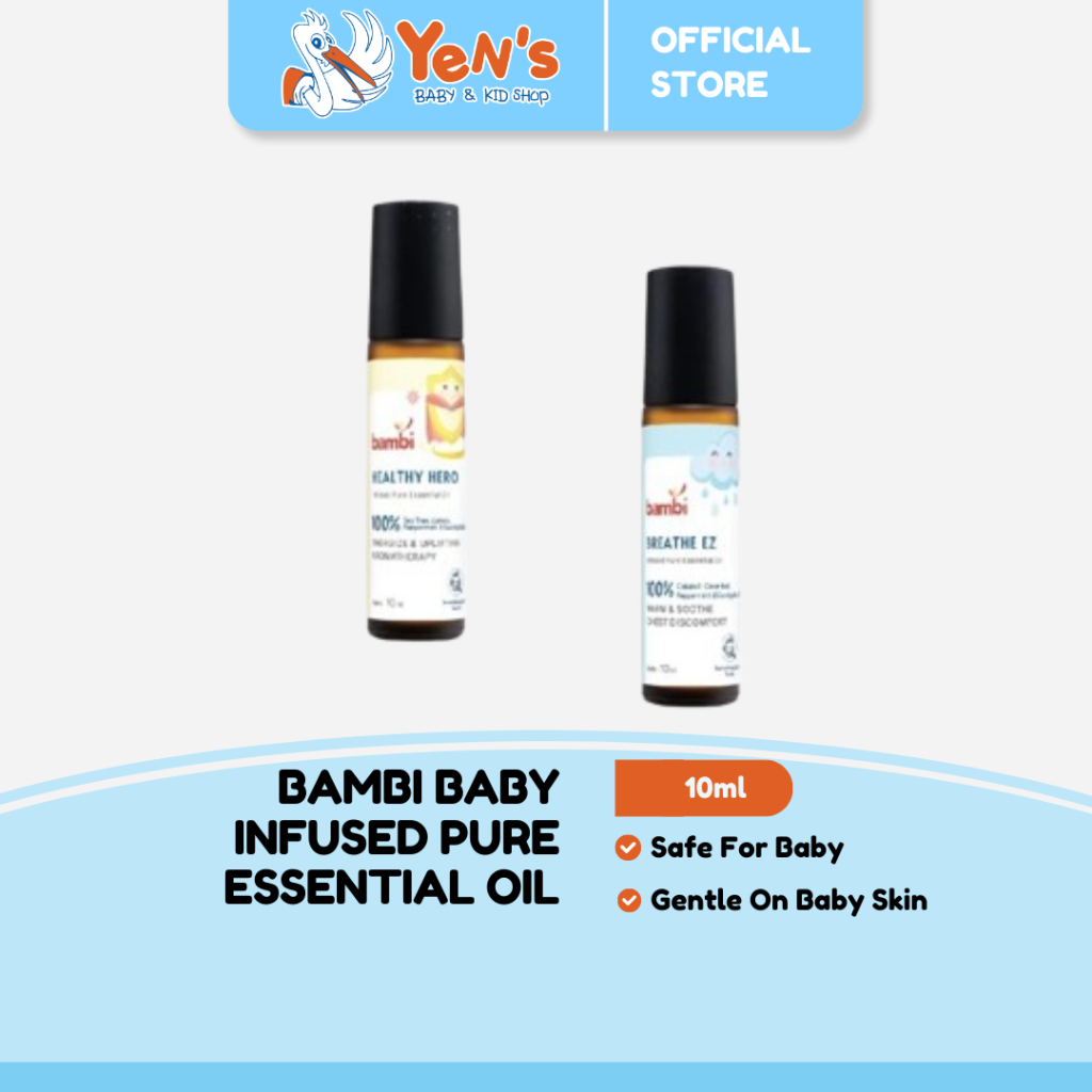 Jual Bambi Baby Breathe Easy Essential Oil 10ml / Health Hero Essential ...