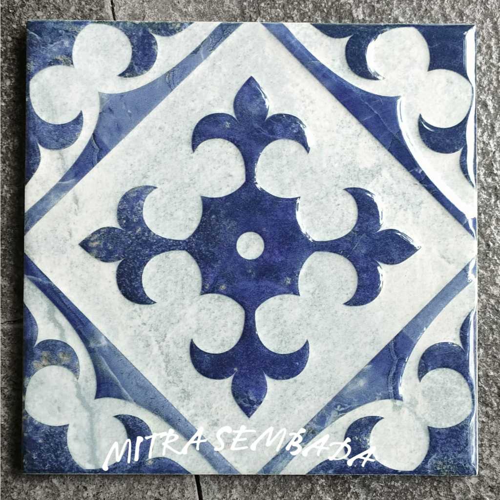 Jual Keramik Dinding Dapur Kitchen Set Backsplash Corak Batik Merk Kuda ...