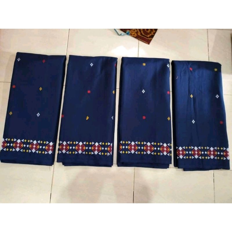 Jual Kain tenun expo toraja pabintik - kain bordil expo offord motif ...