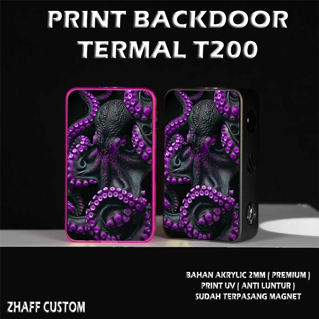 Jual ACCESORIES Backdoor akrilik TRML + print UV ZhaffCustom | Shopee ...