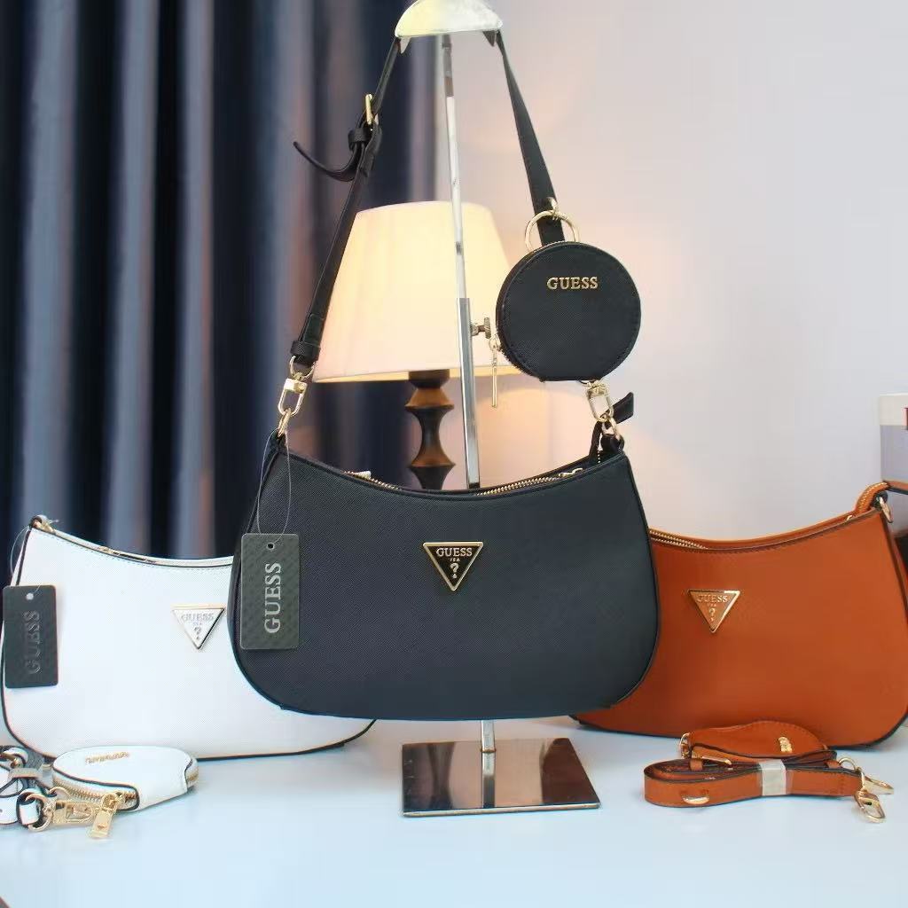 Jual Guessss Handbag Noelle Top Zip Shoulder Bag -Tas Wanita -Tas Bahu ...