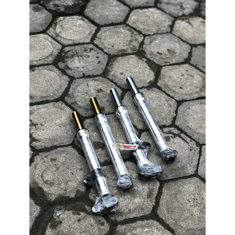 Jual SHOCK DEPAN SLEEP ENGINE / SKOK DEPAN MIO SET BUBUT | Shopee Indonesia
