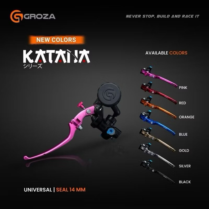 Jual MASTER REM GROZA RADIAL 14MM MODEL RCB S1 MASTER BRAKE PUMP VARIO ...