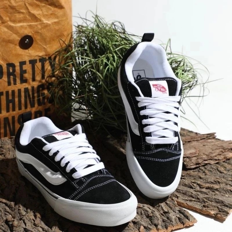 Jual Sepatu Vans Knu Skool Original Free Kaos Kaki | Shopee Indonesia