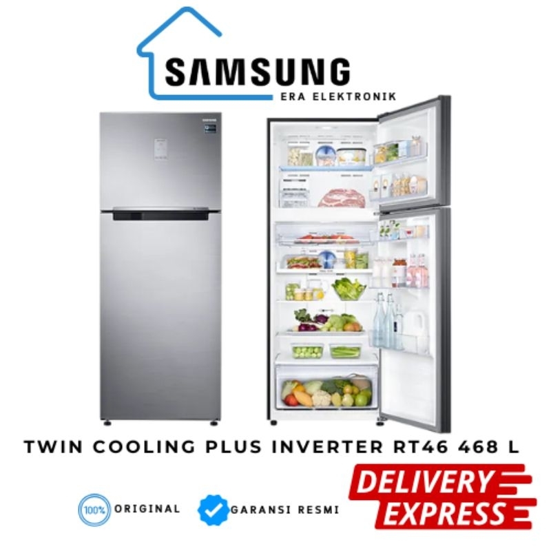 Jual Samsung Kulkas 2 Pintu RT46 Twin Cooling Digital Inverter 468 L ...