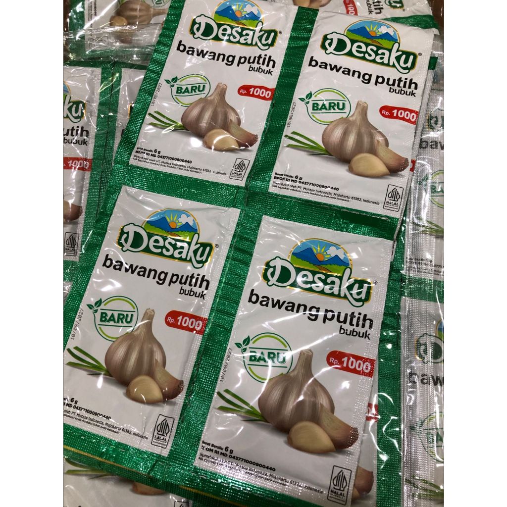 Jual ECERAN Desaku bawang putih bubuk / marinasi / cabe bubuk | Shopee ...