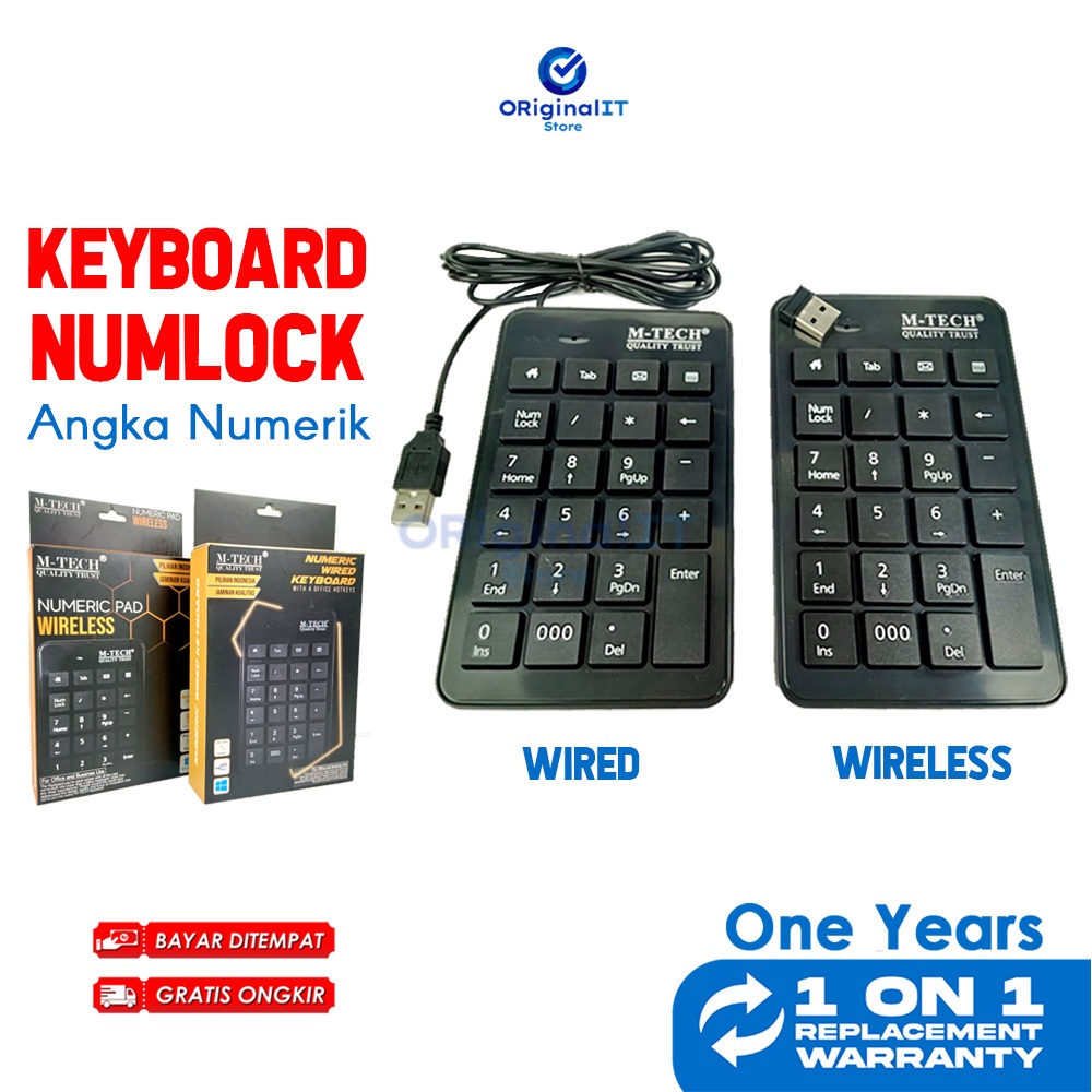 Jual Keyboard NumLock Keyboard Angka Numerik Kasir | Shopee Indonesia