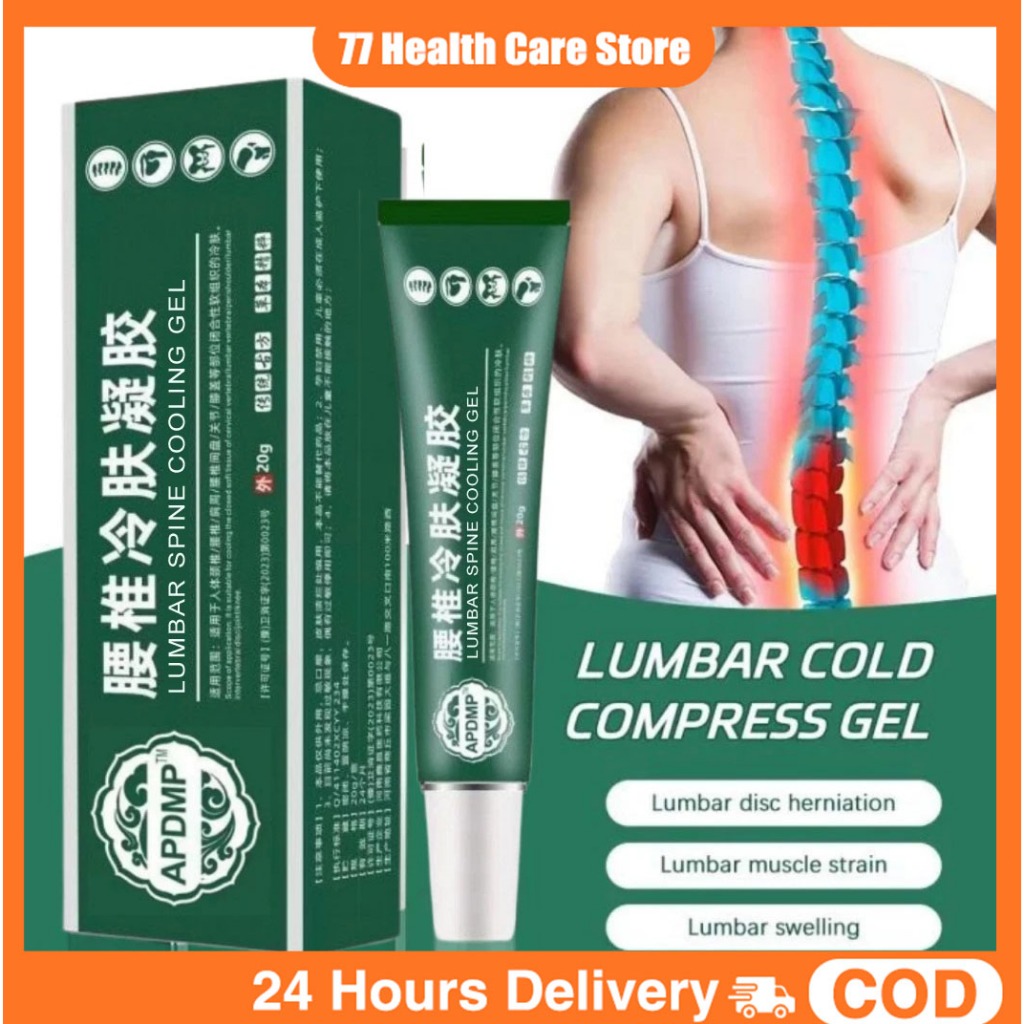Jual Lumbar Cream Lutut Gel Nyeri Pinggang Sendi & Otot Spine Joint ...
