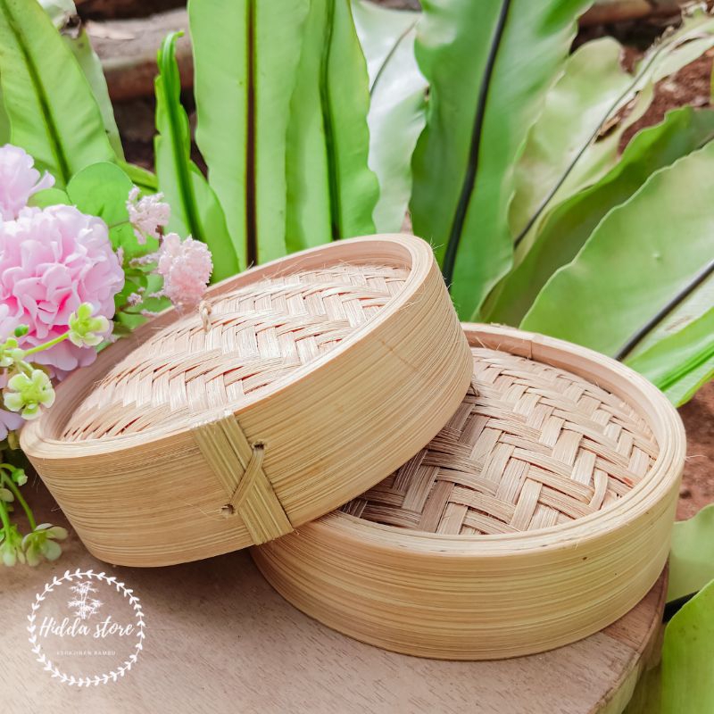 Jual Kukusan Dimsum 15 cm l Klakat bambu | wadah dimsum | klakat bambu ...