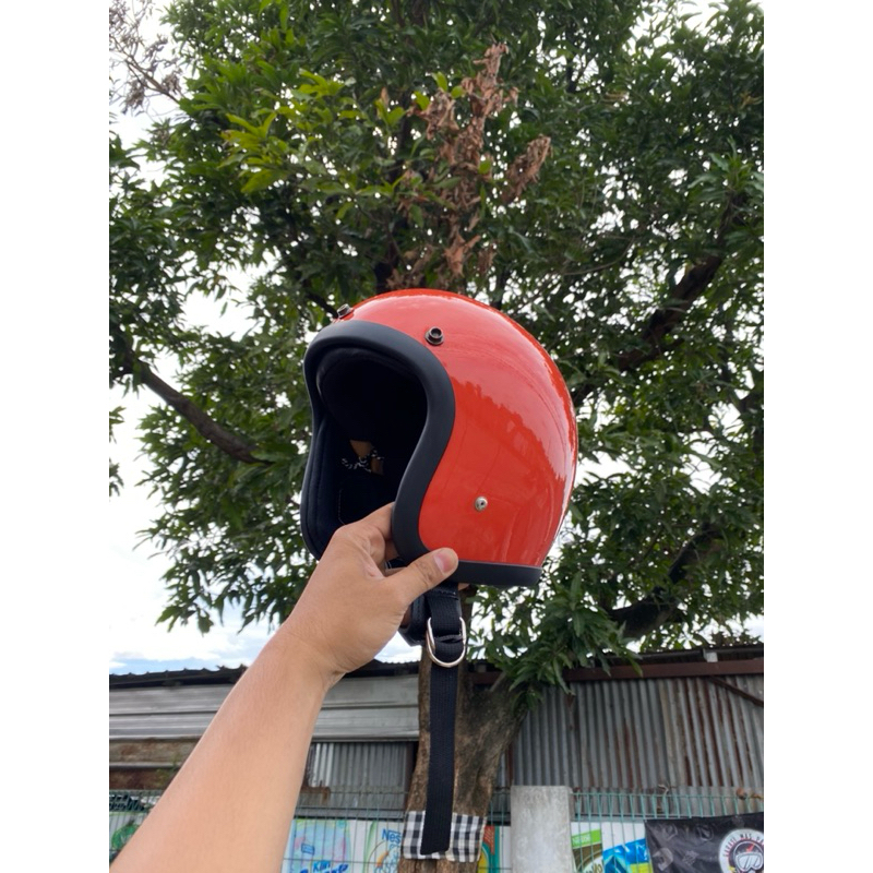 Jual Helm Slimhead Polos Custom | Shopee Indonesia
