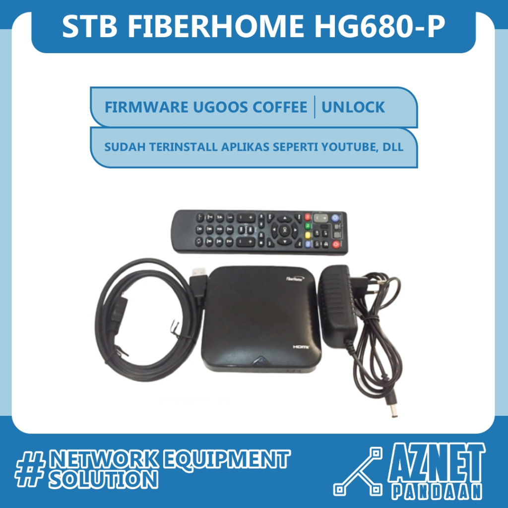 Jual STB ANDROID UNLOCK FIBERHOME HG680-P FIRMWARE UGOOS COFFEE ...