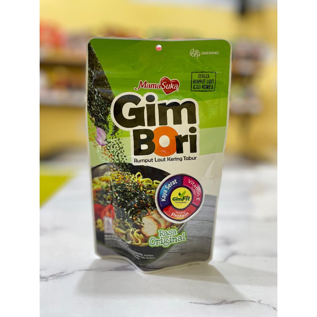 Jual Mama Suka GimBori I Rumput Laut Kering Tabur 60gr | Shopee Indonesia