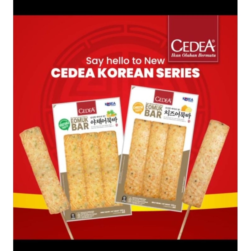 Jual Cedea Eomuk Bar Cheese / Eomuk Bar Vegetable / Fish Cake ala ...