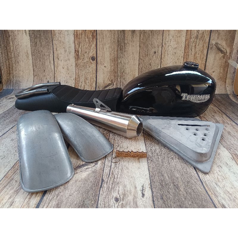 Jual Paket Motor Japstyle Tangki Japstyle Cat Custom tiger scorpio ...