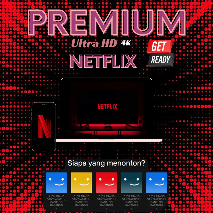 Jual NETFLIXXX LEGAL FULL GARANSI | Shopee Indonesia