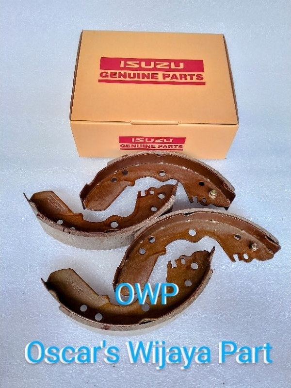 Jual BRAKE SHOE KAMPAS REM TROMOL BELAKANG MOBIL ISUZU PANTHER ORIGINAL ...