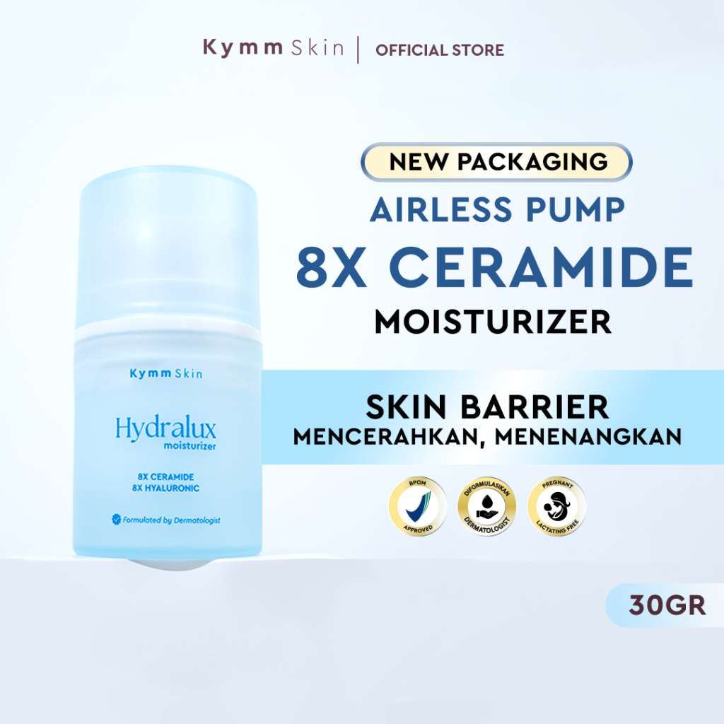 Jual KYMM SKIN Hydralux Moisturizer 8X Ceramide 8X Hyaluronic 30gr ...