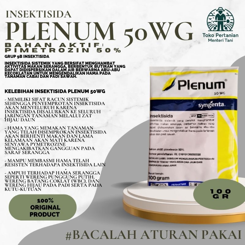 Jual INSEKTISIDA PLENUM 50WG 100GR | Shopee Indonesia