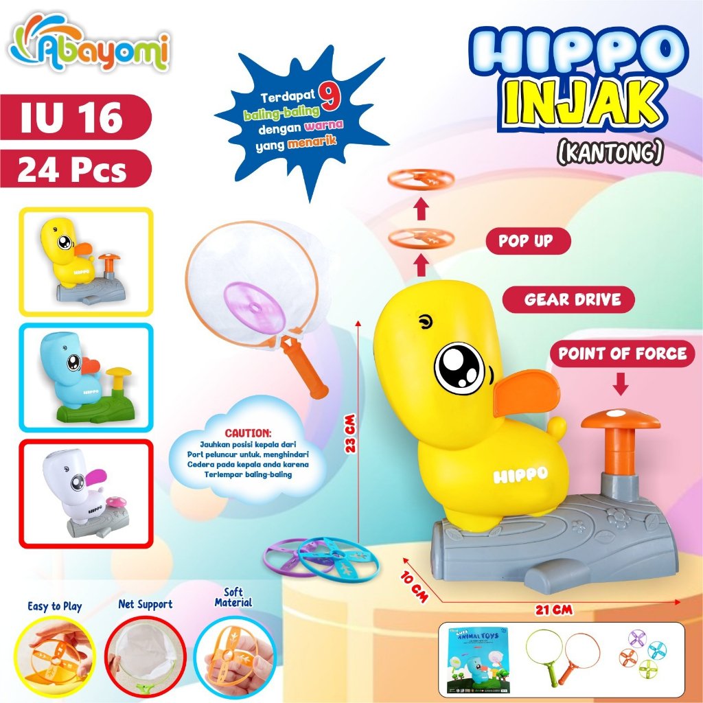 Jual HOKYLEE-Mainan Anak Permainan Tangkap Gasing Terbang Flying ...