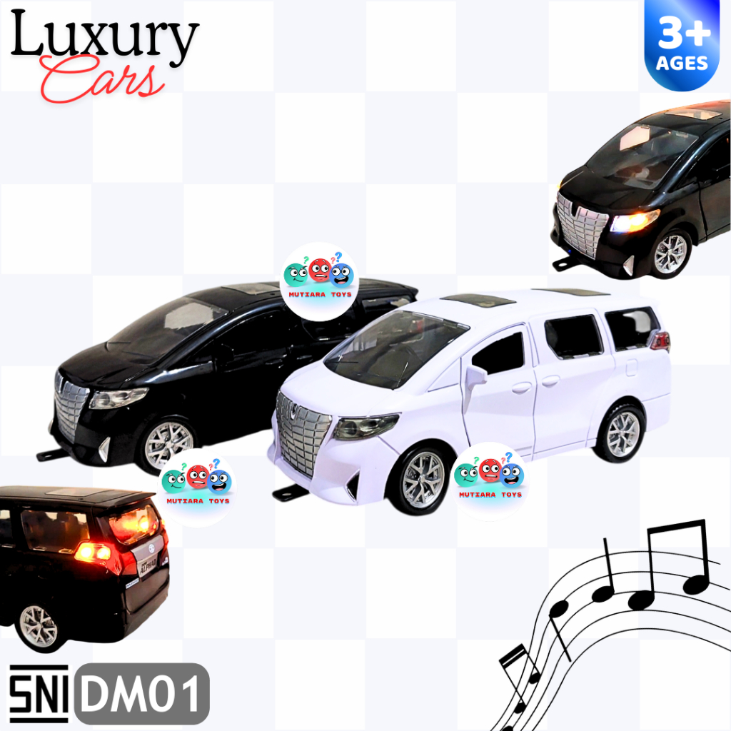Jual MM Mainan Mobil Luxury Car Lampu Musik Telolet DM01 | Shopee Indonesia