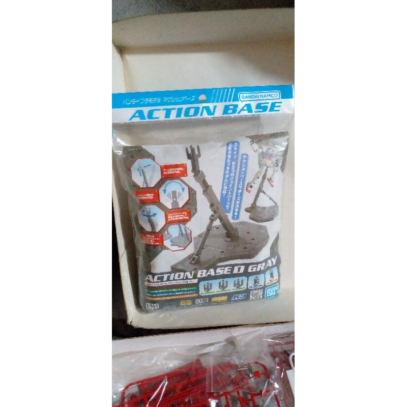 Jual Stand Base Gundam HG RG MG Action Base 1 Grey bandai gundam ...