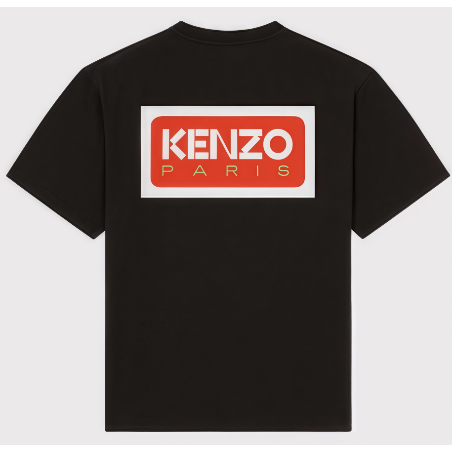 Jual [100% ORIGINAL] Kenzo Logo Paris Print T-Shirt Black Red White ...