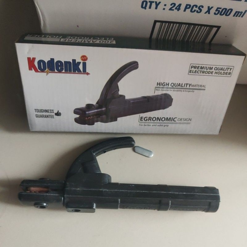 Jual Tang las 200a MULTIPRO ITALY electrode holder stang las KODENKI 200 a | Shopee Indonesia