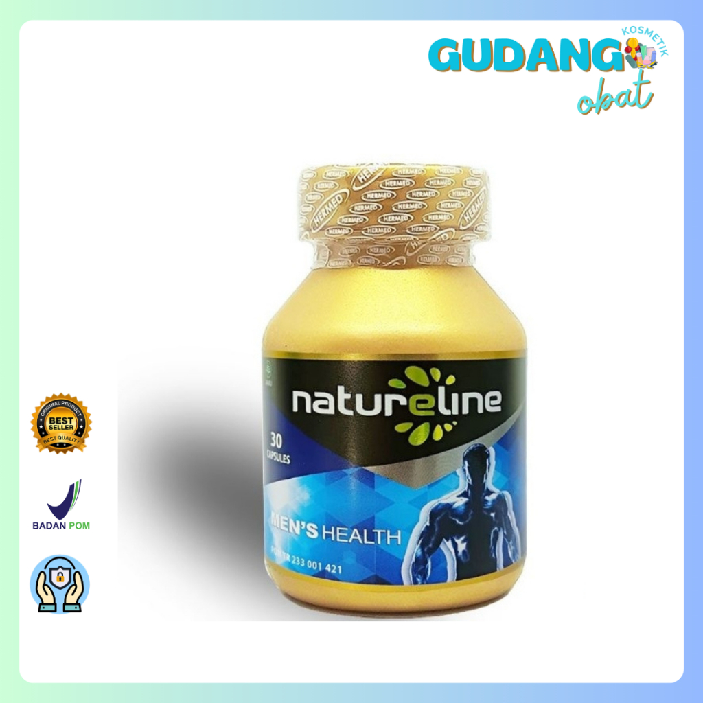 Jual Natureline Men's Health (30 Kapsul) - Stamina Pria Tahan Lama, Pria Kuat | Shopee Indonesia