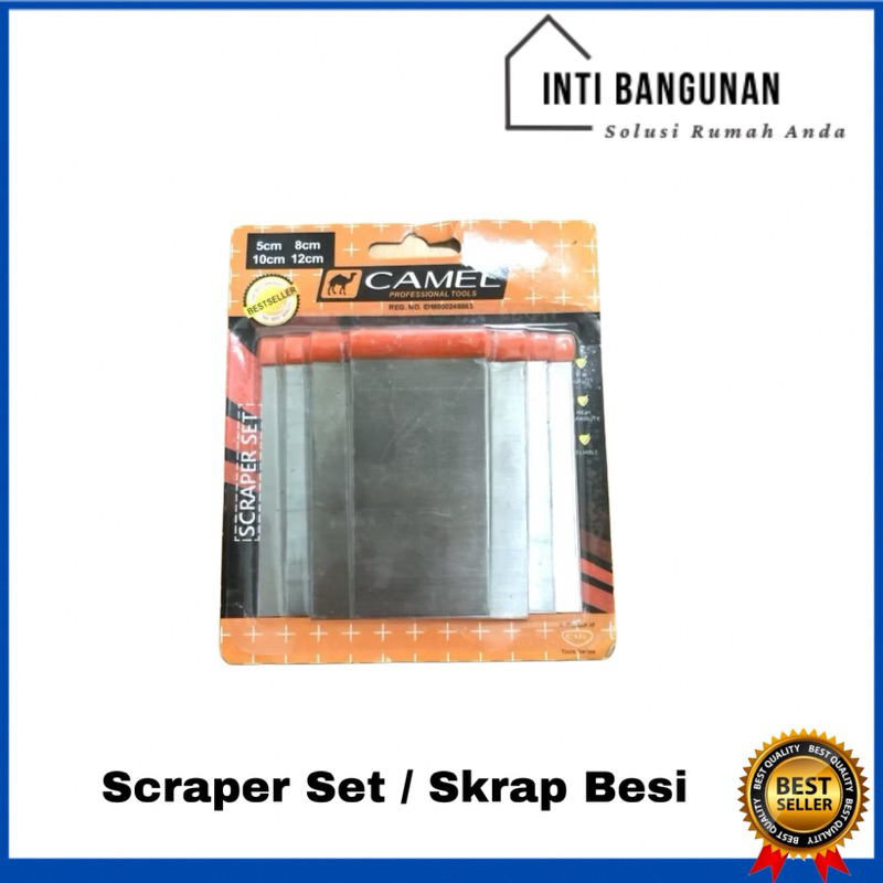 Jual Scrap / Kape Gypsum / Sekrap Plamir Besi Camel 5cm 8cm 10cm 12cm ...