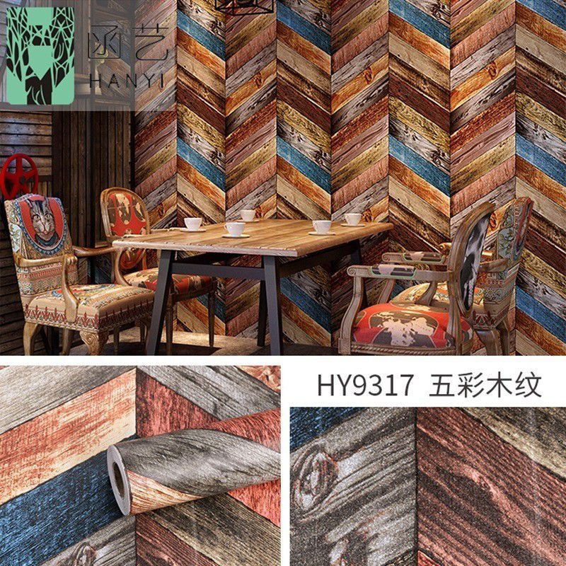 Jual Wallpaper Dinding Kayu Rustic 7m x 45cm | Shopee Indonesia
