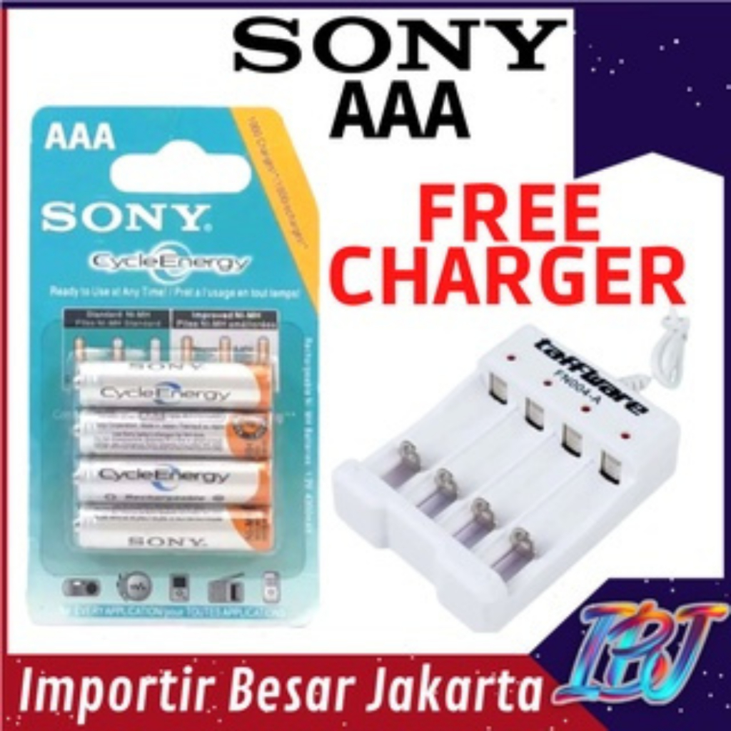 Jual FREE CHARGER!!! Baterai Batre Batrei Batrai Betere AAA A3 Sony Isi ...