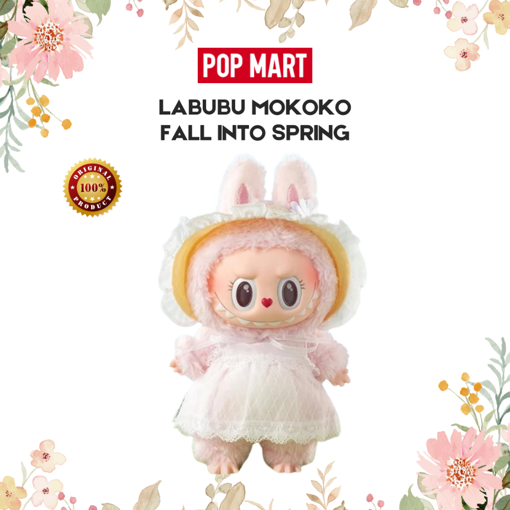 Jual (READY) LABUBU MOKOKO FALL INTO SPRING ORIGINAL POPMART | Shopee Indonesia