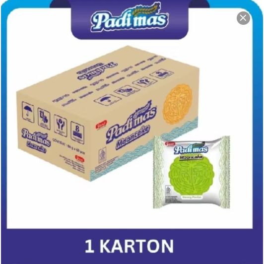 Jual PADIMAS Roti Panggang/ Roti Lilit/ Mooncake (Pia Bulan) 1KARTON ...