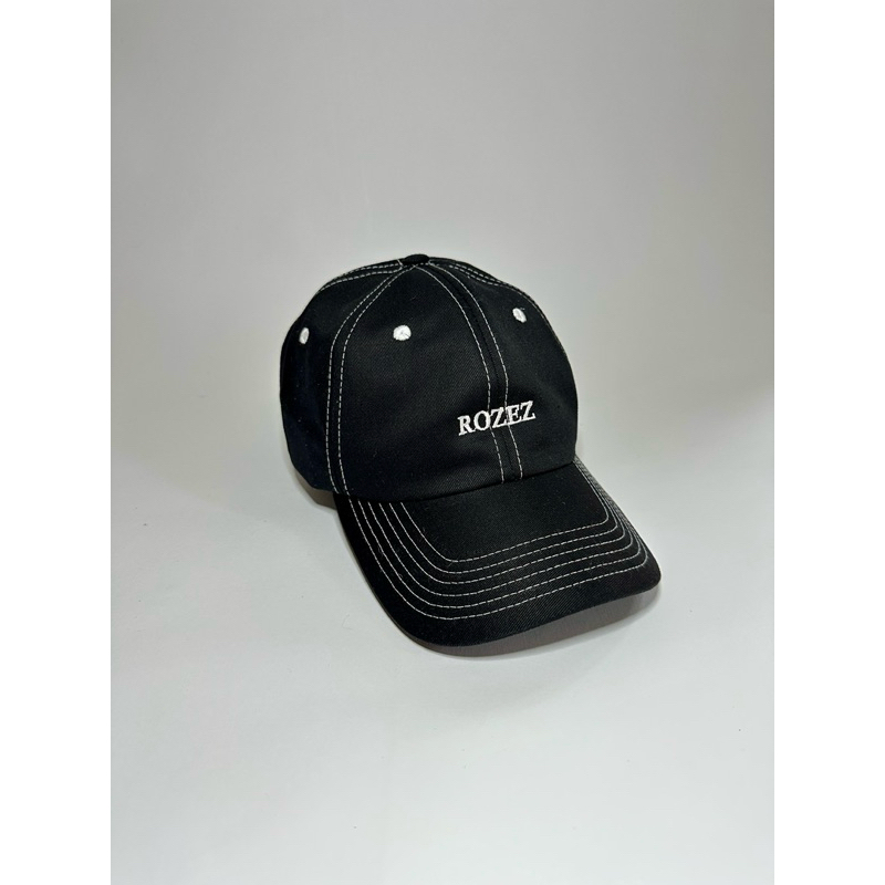 Jual ROZEZ "BESIK" BLACK WHITE POLO CAP | Shopee Indonesia