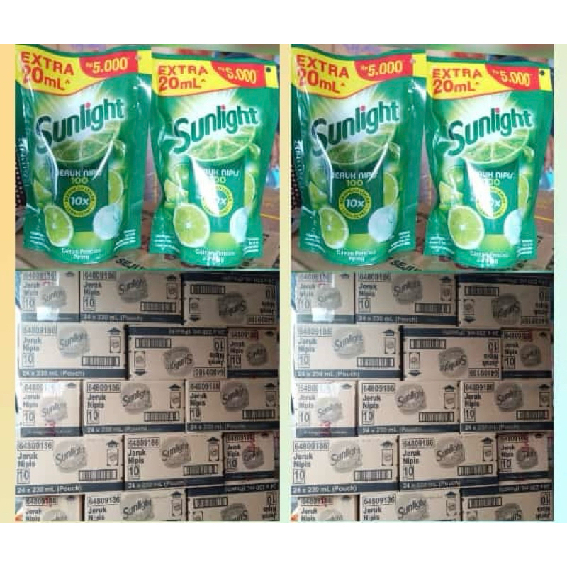 Jual Sunlight 230ml Dus Isi 24pcs | Shopee Indonesia