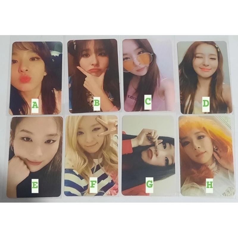 Jual Photocard PC Seulgi Red Velvet : Rookie, Summer Up, Monster, ICC ...