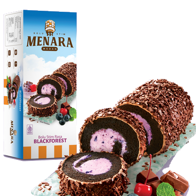Jual Bolu Menara Bolu Stim Black Forest - 600gr | Shopee Indonesia