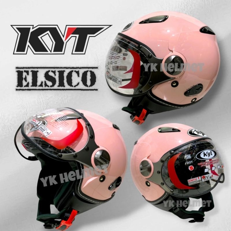 Jual KYT ELSICO LIGHT PEACH ORIGINAL KYT - Helm Kyt elsico warna light ...