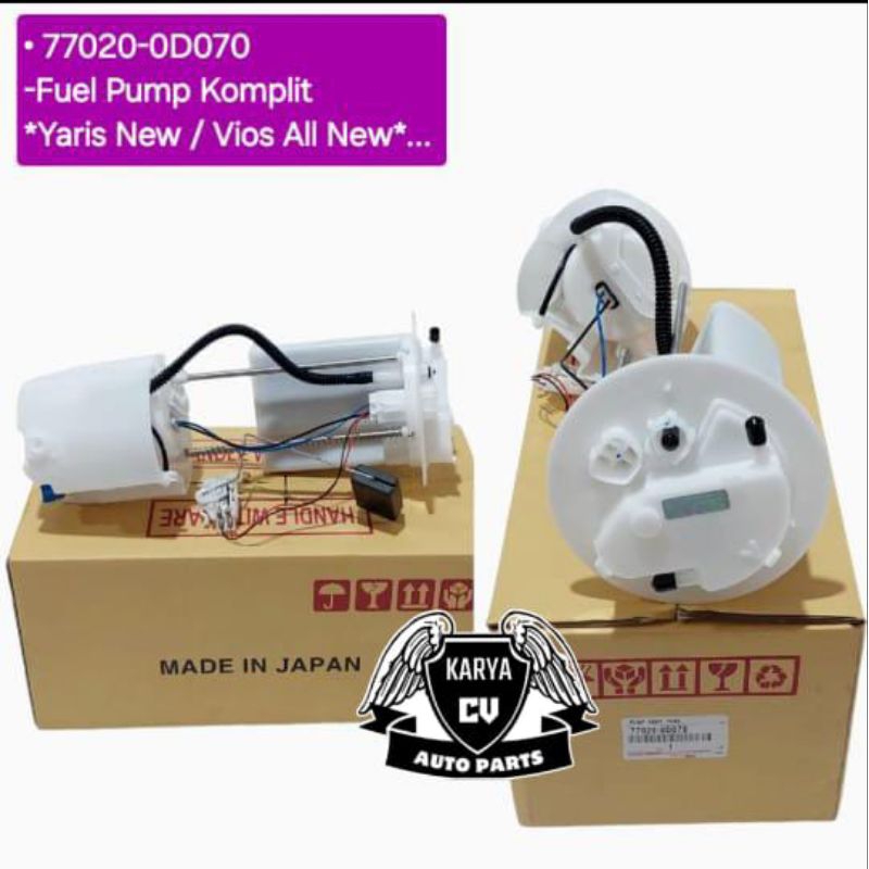Jual FUEL PUMP ASSY KOMPLIT POMPA BAHAN BAKAR KOMPLIT TOYOTA YARIS NEW ...