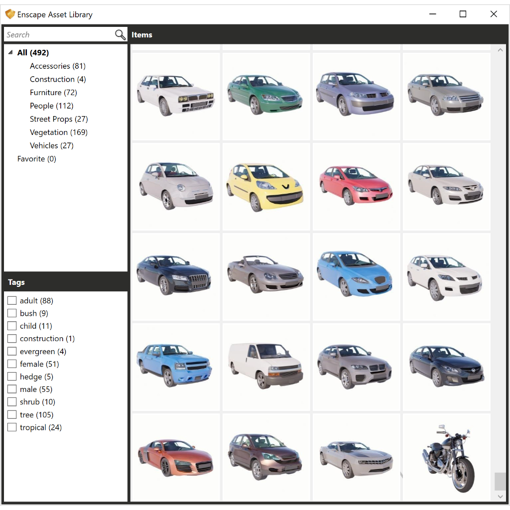 Jual (RDP) ENSCAPE 3D TERBARU + OFFLINE ASSET LIBRARY RENDER SKETCHUP ...