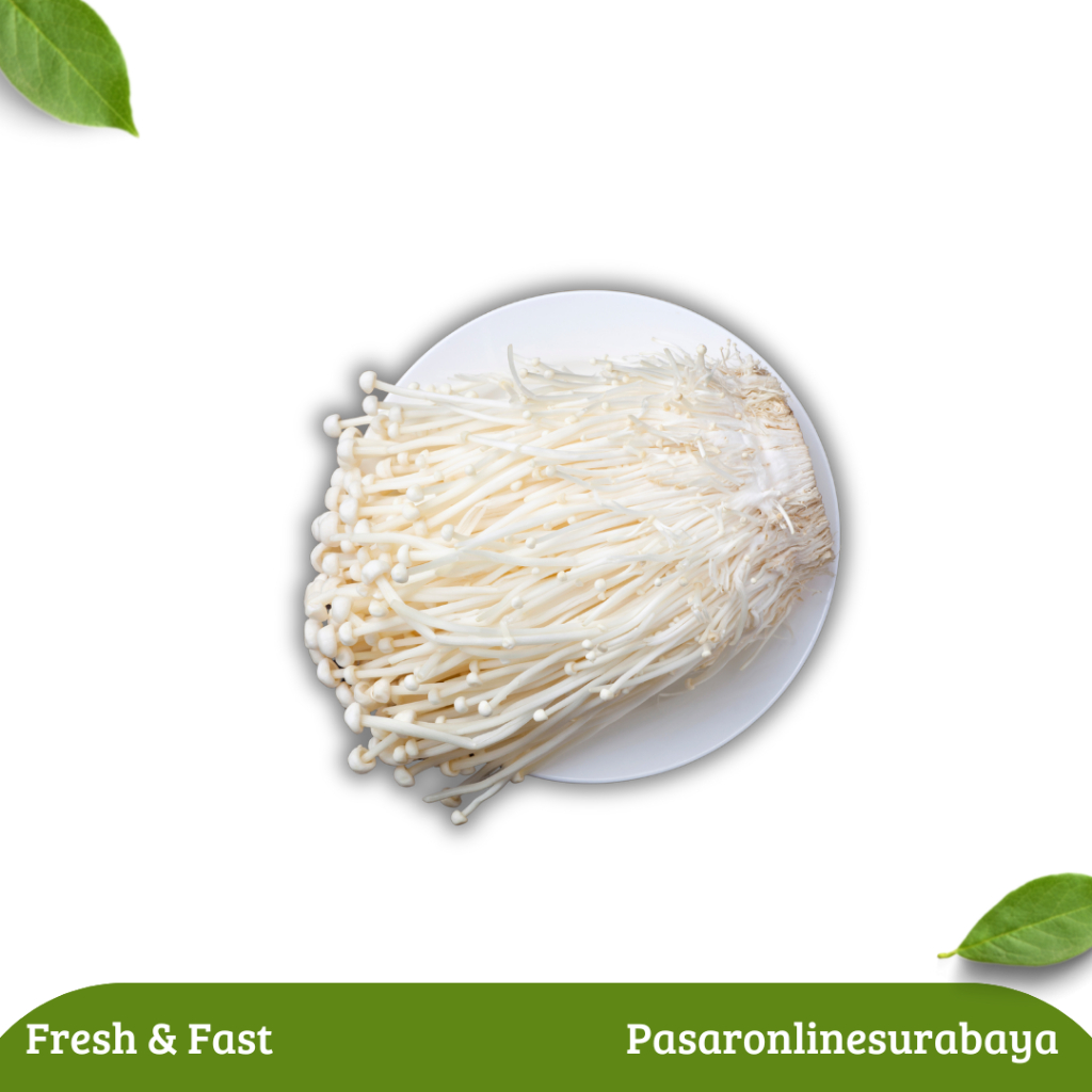 Jual Jamur Enoki Pack 100 gram | Shopee Indonesia