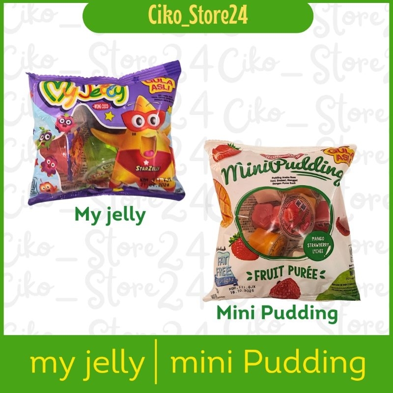 Jual Mini Jelly / My Jelly Wong Coco 1 Pack Isi 5 Cup / Mini Puding 1 ...