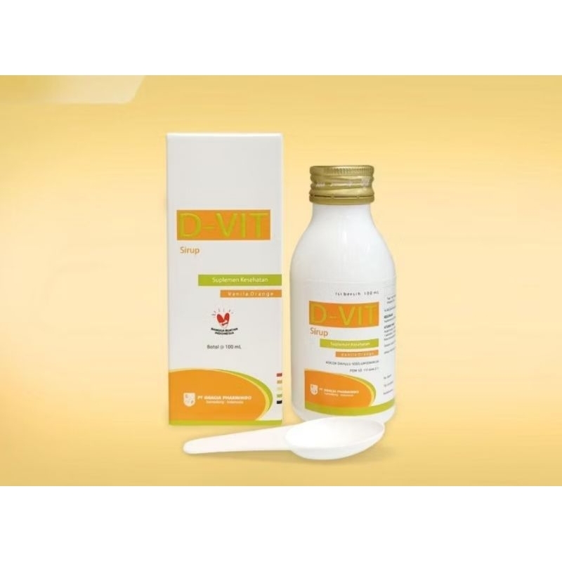 Jual D-Vit Sirup 100 ml | Shopee Indonesia