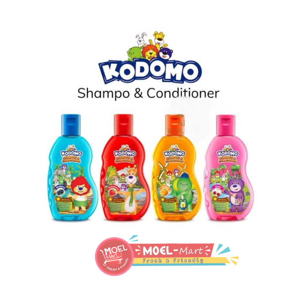 Jual KODOMO Shampoo Gel Botol 2pcs x 45ml | Shopee Indonesia