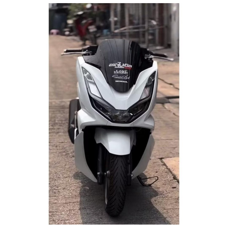 Jual Visor PCX 160 Thailand Standar Look - Windshielnd PCX 160, Bisa COD | Shopee Indonesia
