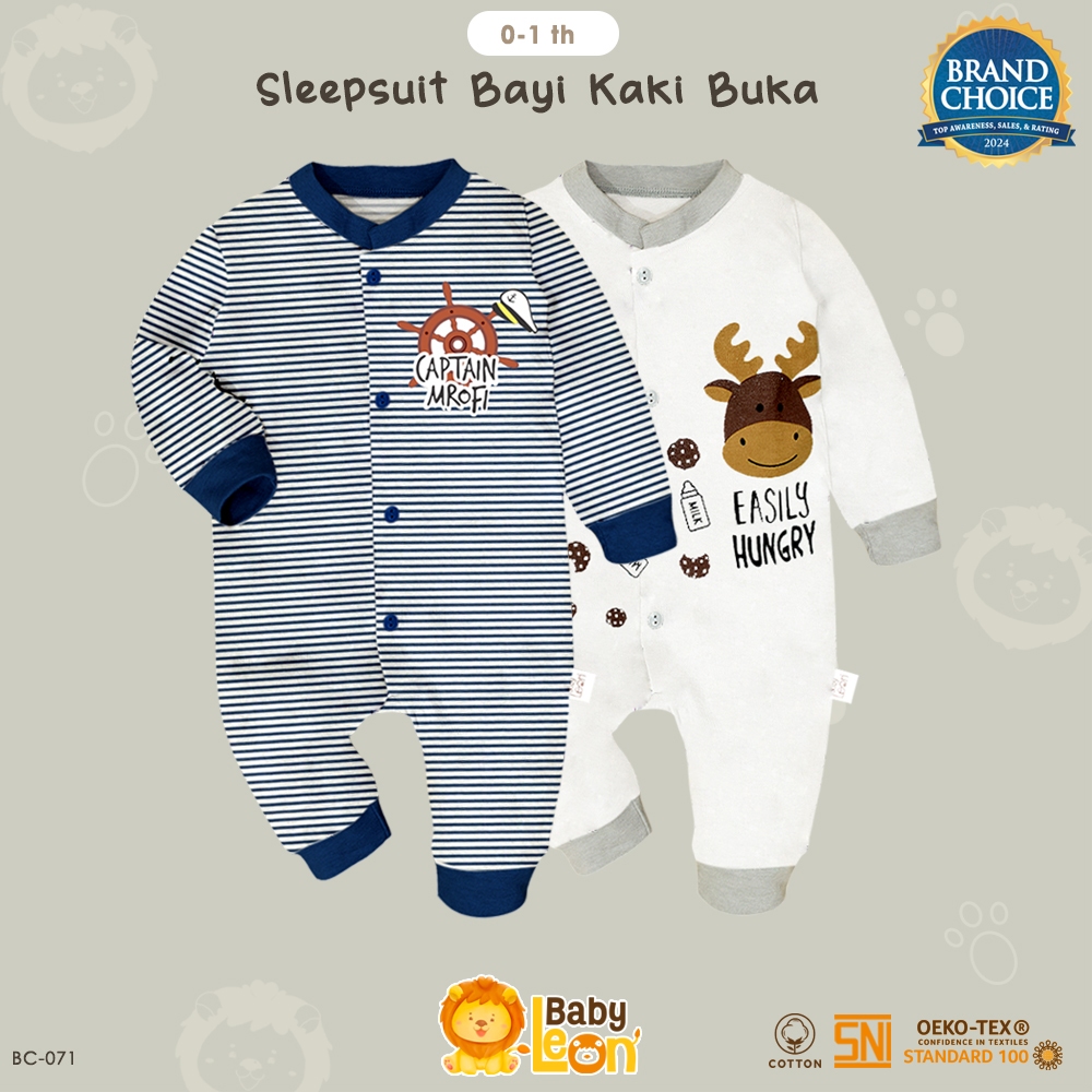 Jual BABY LEON Sleepsuit Bayi Baju Bayi Laki Laki Baju Bayi Perempuan ...